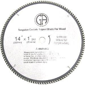 Saw Blade Circular Carbide TCC4120 14" 120T for table chop miter,Saw ...