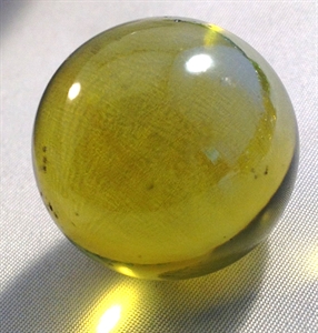 M03 25MM Light Amber Metallic Marbles.