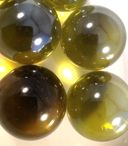 M03 25MM Light Amber Metallic Marbles.,Saw Blades-Glass Bevels-Bulk ...