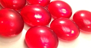 N14 14MM Dark Red Cathedral Metallic Glass Gems,Saw Blades-Glass Bevels ...