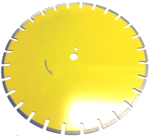 Saw Blade Circular Diamond 18" Segmented Laser Welded DL18A